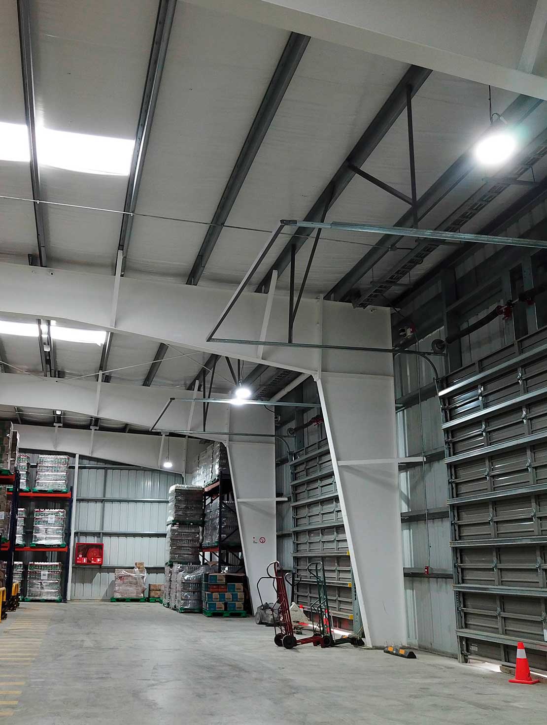 Estructura centro de distribución - Prefabric